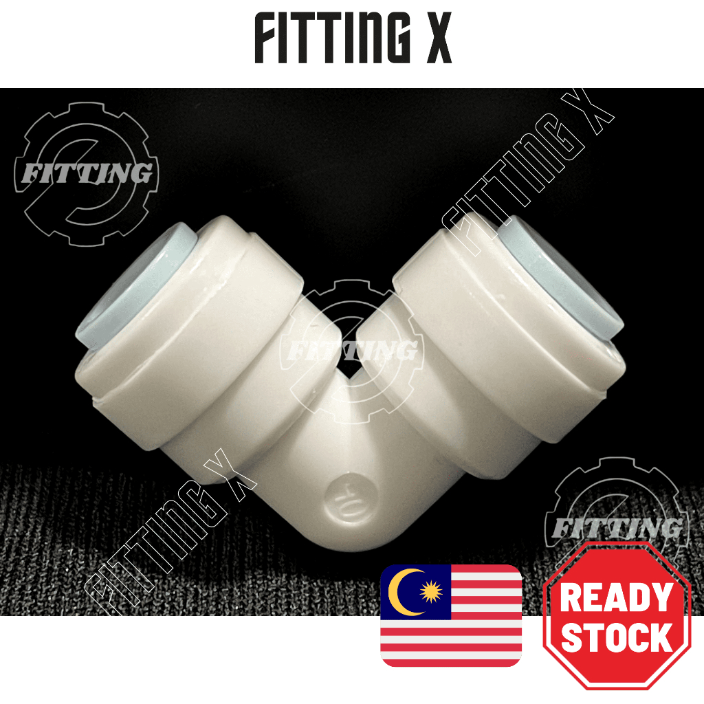 1/4" Water Filter Fitting, Elbow Connector, Quick Connector, Coway ...
