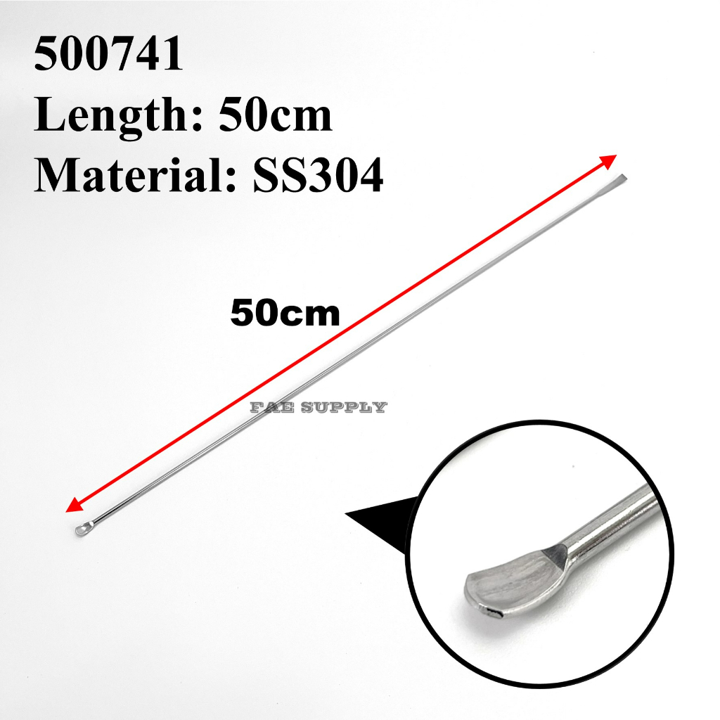 Micro spatula With Spoon End stainless steel SS304 length 12.5 15 18 20 ...
