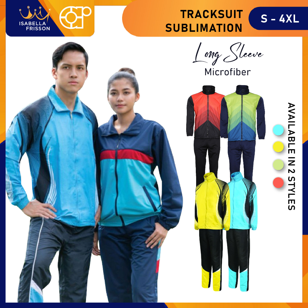 ARORA SPORTS UNISEX TRACKSUIT SUBLIMATION MICROFIBER T SUIT 05-08 ...