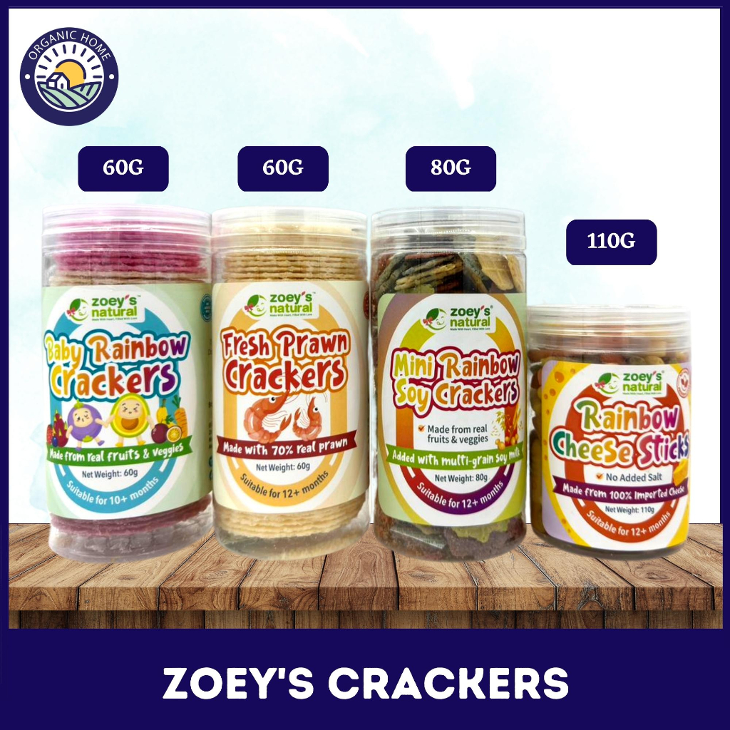 Zoey's Natural Rainbow Cheese Sticks/Crackers(Mini Rainbow Soy/ Fresh ...