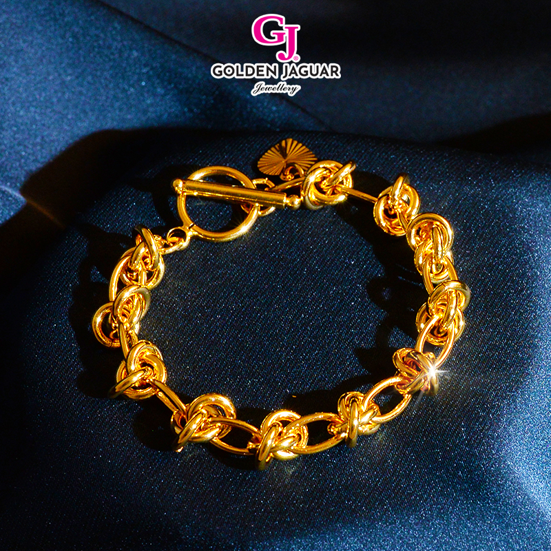 GJ Jewellery Emas Korea Emas Bangkok Bracelet Hardware Series | Shopee ...
