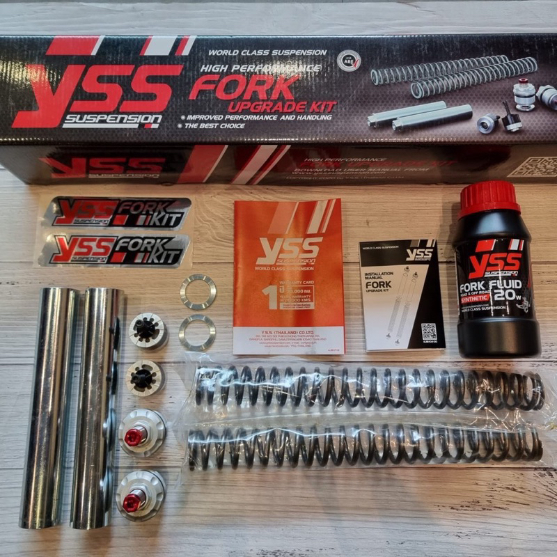 YAMAHA R25 Original YSS Racing Spring Kits FORK UPGRADE KIT SET FORK ...