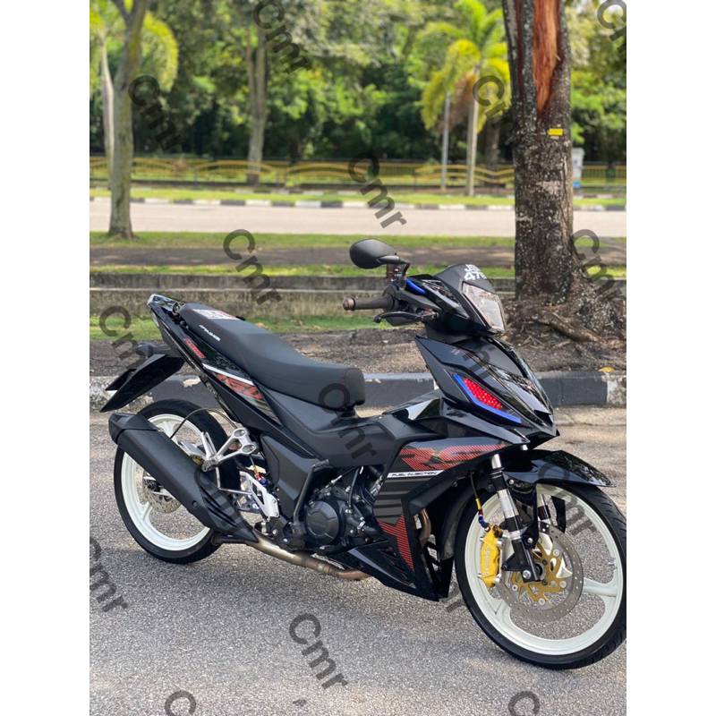 Cover Set Rs150 V1/V2 Magic Boy Cover Batman Black Winner Body Cover Set Penutup Badan Motosikal ...