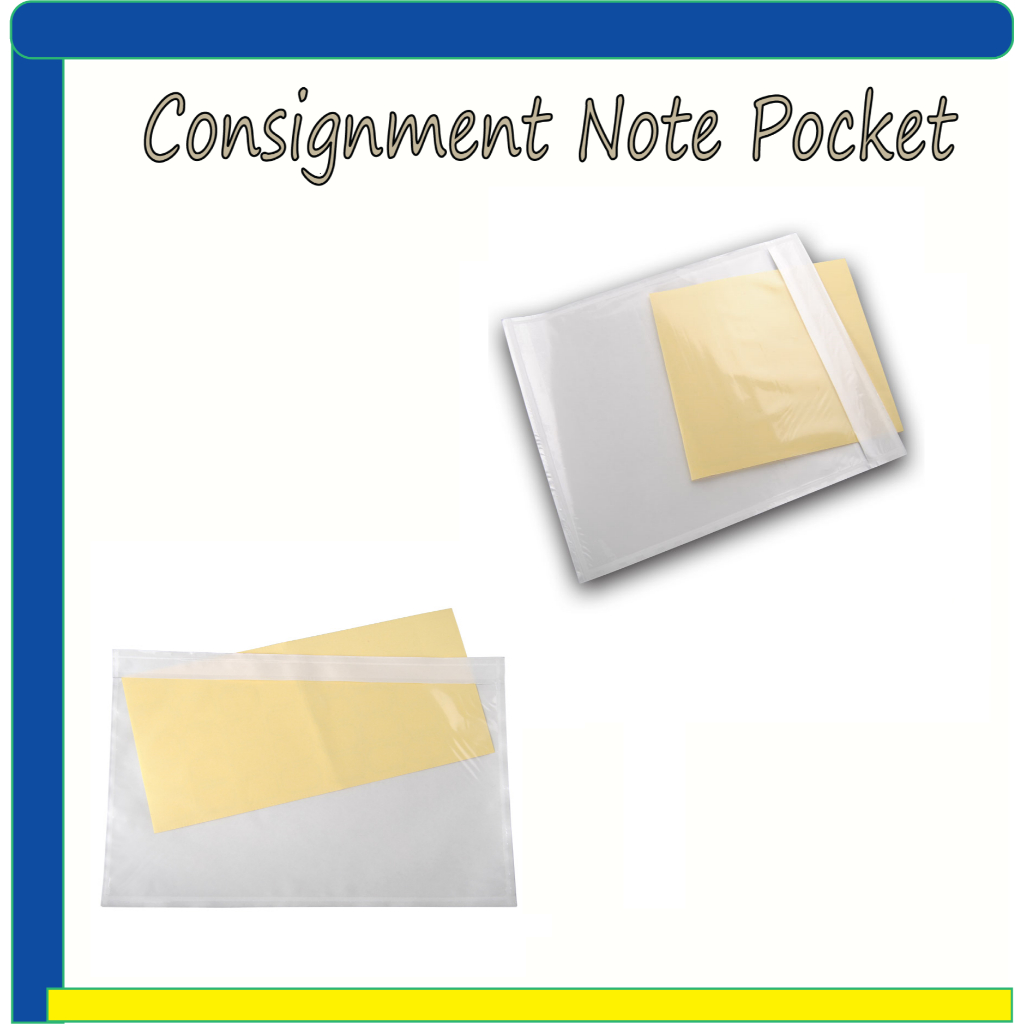 📨 Consignment Note Pocket 📨 A6 / A5 size | Shopee Malaysia