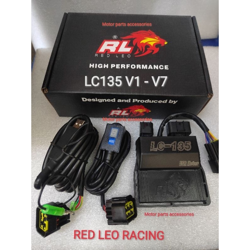 LC135 CDI / Y15ZR V2 ECU RACING RED LEO SOFWARE ADJUSTER CDI LC135 ...