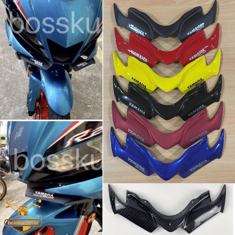 YAMAHA R25 V1 V2 WINGLET FIBRE MATERIAL | Shopee Malaysia