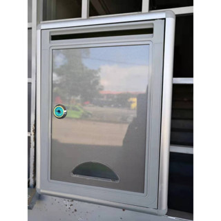 Mailbox Aluminium Suggestion Box Mail Peti Surat Letter Box 28CM hight ...