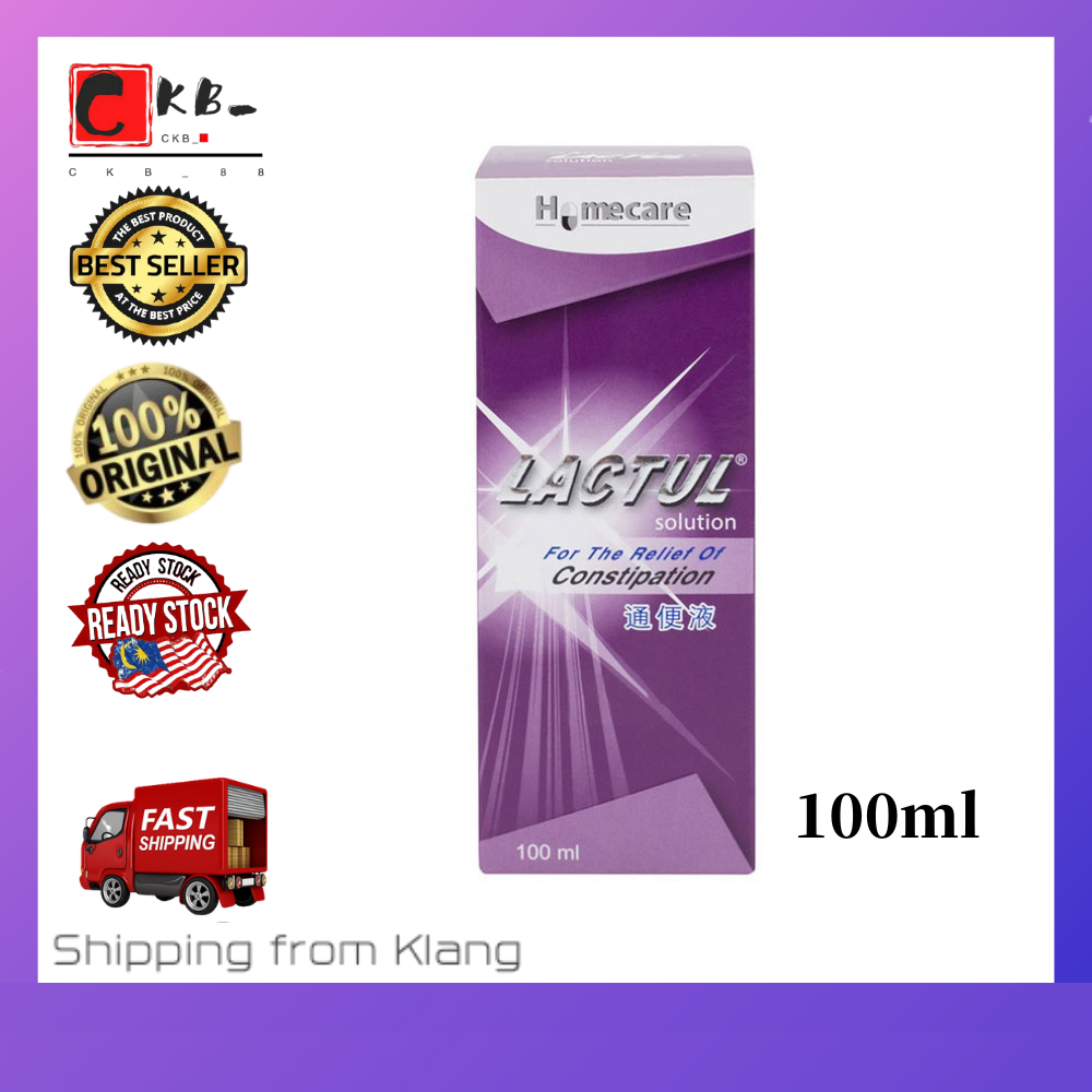🔥Ready Stock🔥Homecare YSP Lactul Solution 100ml | Relief of Constipation | Shopee Malaysia