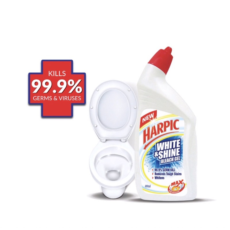 [READY STOCK] Harpic Active Disinfectant Toilet Bowl Cleaner Lemon Zest ...