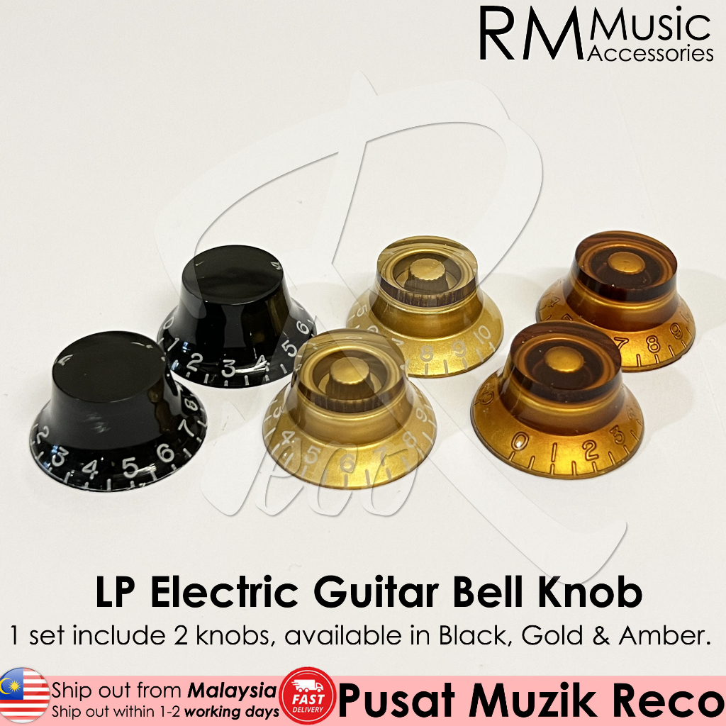 RM LP Electric Guitar Bell Knob Control Knob Volume Knob Tone Knob 【M ...