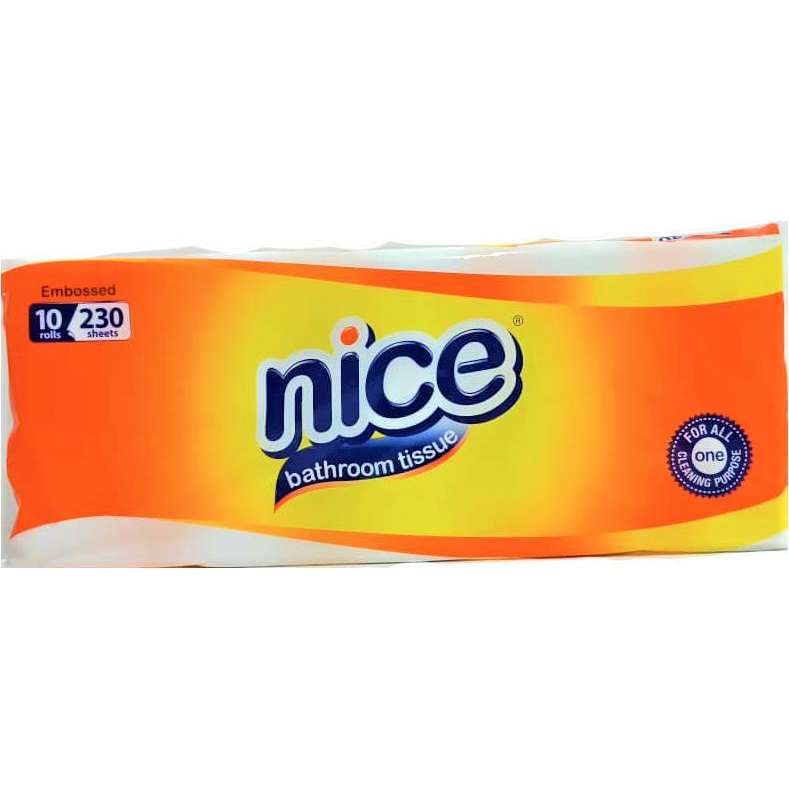 10 x 220's 2 ply - NICE Toilet Roll | Shopee Malaysia