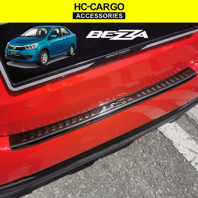 Hc Cargo Perodua Bezza Rear Bumper Pad Carbon Fiber Accessories ...