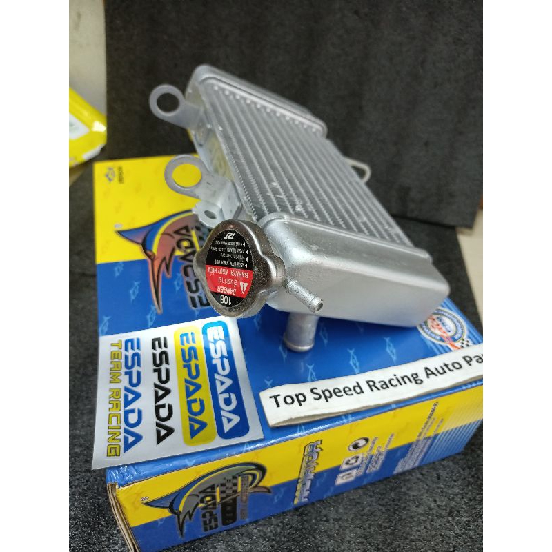 RADIATOR ASSY YAMAHA LC135 LC 135 V1 V2 V3 V4 V5 V6 / COOLANT TANK ...