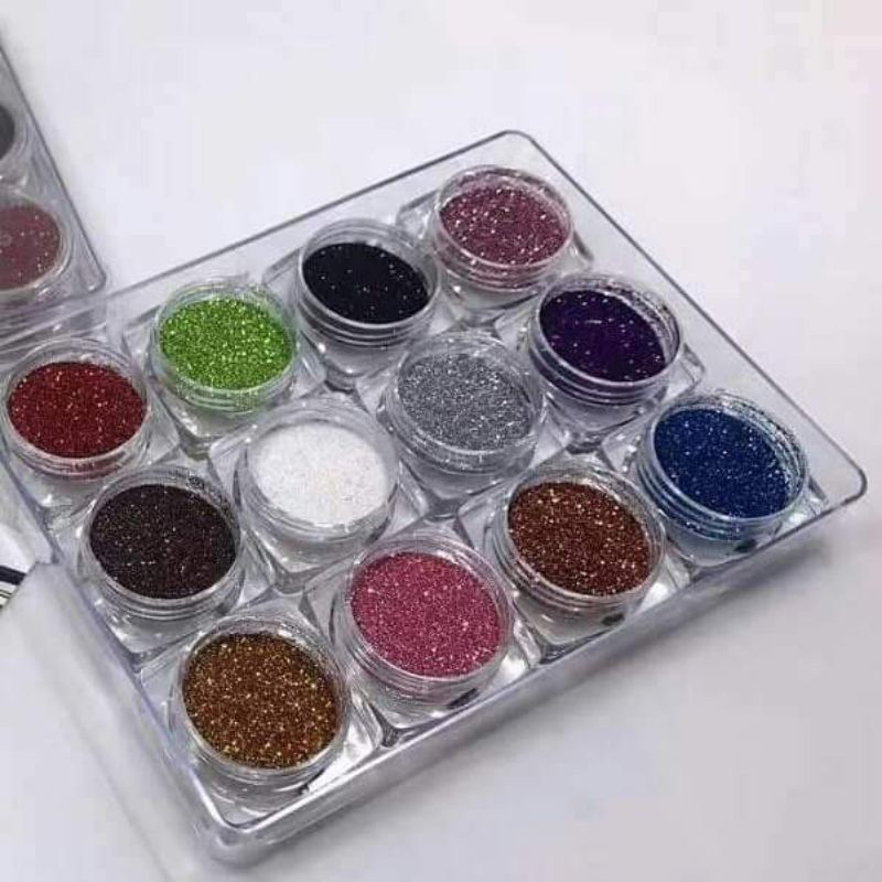 EYESHADOW GLITTER 12 COLOUR (M) | Shopee Malaysia