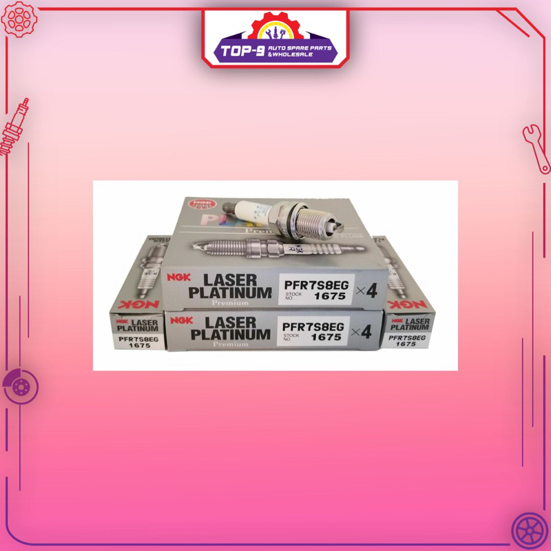 ORIGINAL PFR7S8EG (1675) NGK LASER PLATINUM VOLKSWAGEN BEETLE GOLF JETTA PASSAT SCIROCCO TSI ...