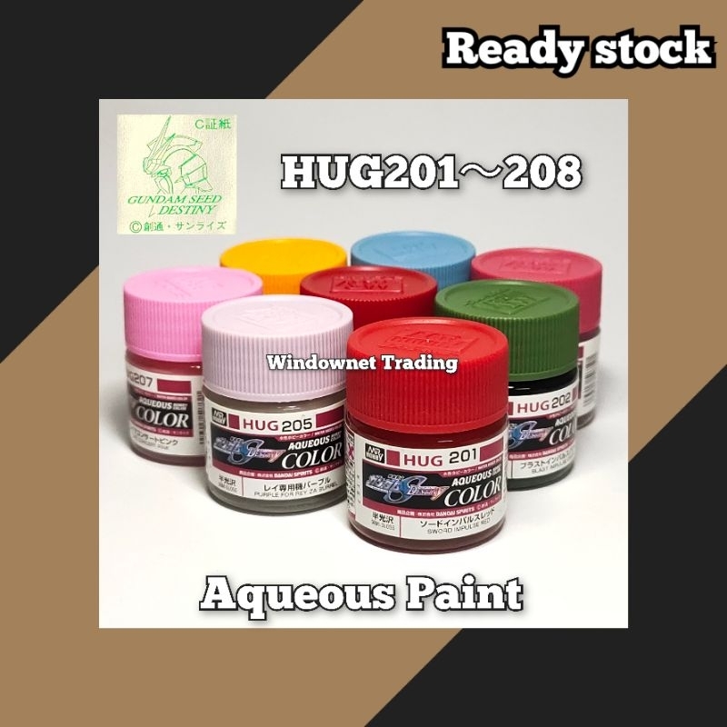 [Ready stock] Mr Hobby 10ml Aqueous Paint HUG Gundam Seed Destiny ...