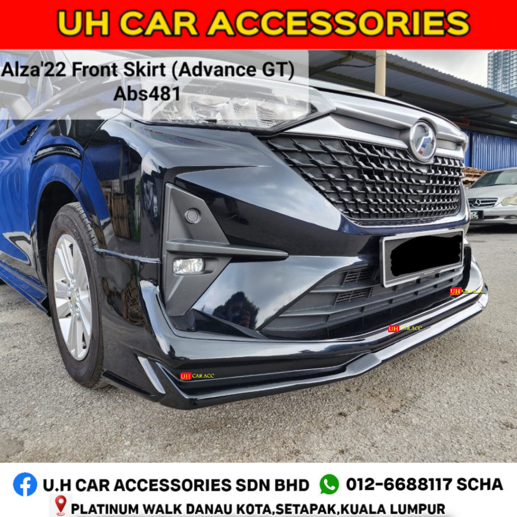 PERODUA ALZA 2022 2023 ADVANCE GT BODYKIT SPOILER WITH PAINT | Shopee ...
