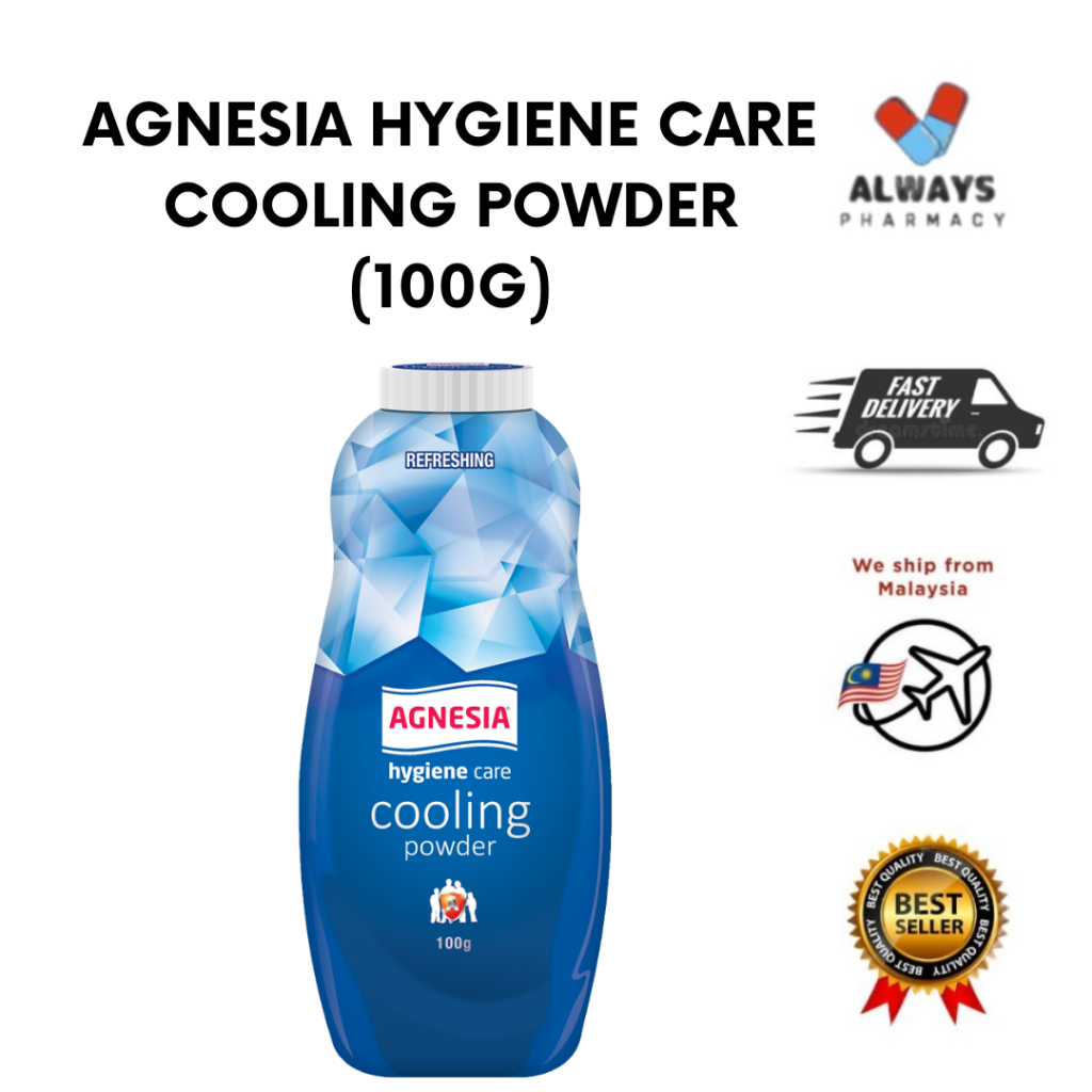 AGNESIA HYGIENE CARE COOLING POWDER (100G) | Shopee Malaysia