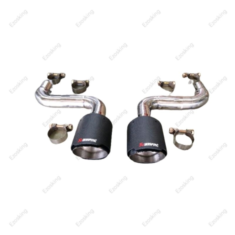 Honda Civic Fc 1.5 Turbo Matte Carbon / Glossy Carbon Fiber Car Exhaust ...