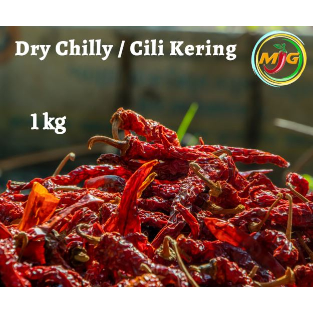Dry Chili / Cili Kering ( Kurang Pedas / Less Spicy - 923 ) - 1kg ...