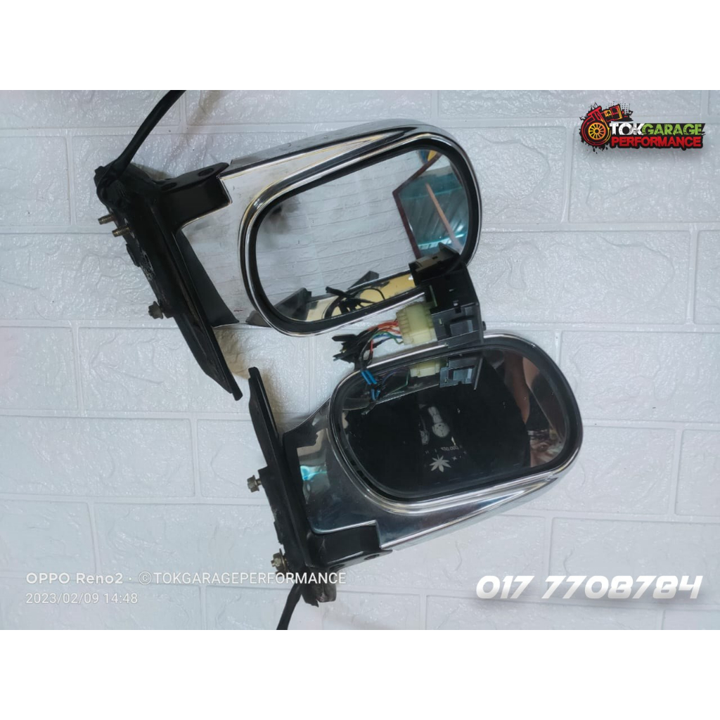 SIDE MIRROR CHROME DAIHATSU MIRA L5 (PERODUA KANCIL) | Shopee Malaysia
