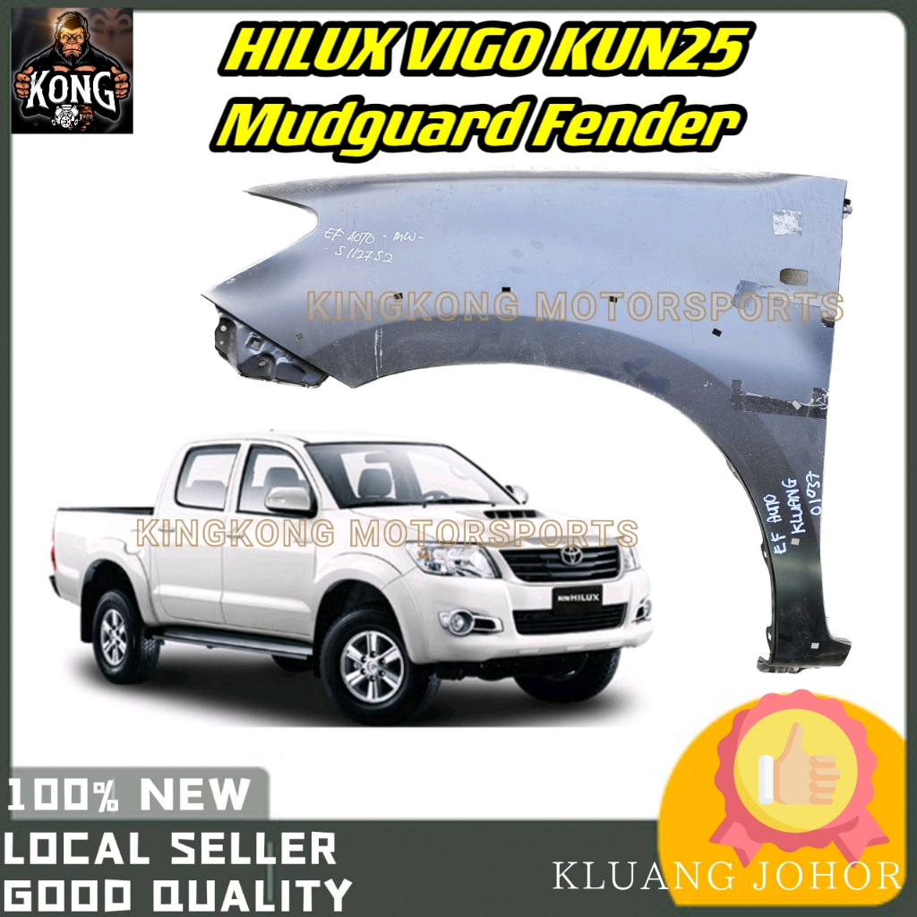 TOYOTA HILUX VIGO KUN25 2005-2010 FORTUNER OLD MUDGUARD FENDER WITH ...