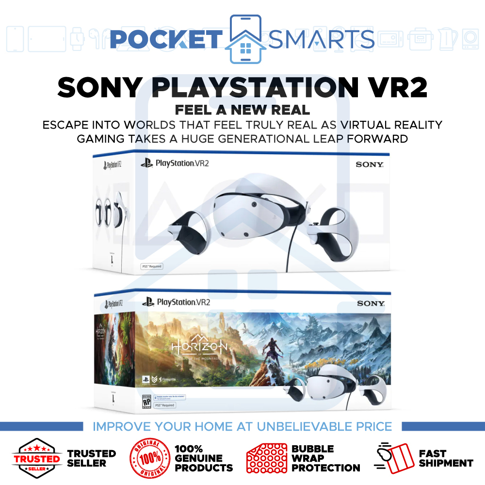 [Sony Malaysia Set] Sony PlayStation VR2 PSVR2 (4K HDR Display | Eye Tracking | Tempest 3D ...