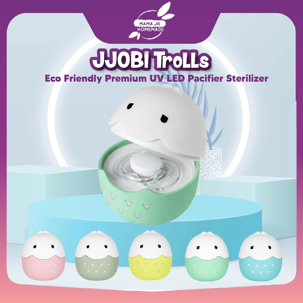 JJOBI Trolls - Eco Friendly Premium UV LED Pacifier Sterilizer | Shopee ...