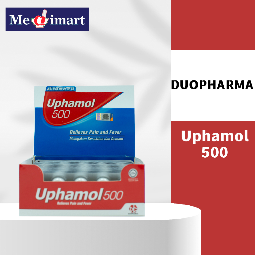 Duopharma Uphamol 500mg 10'S | Shopee Malaysia