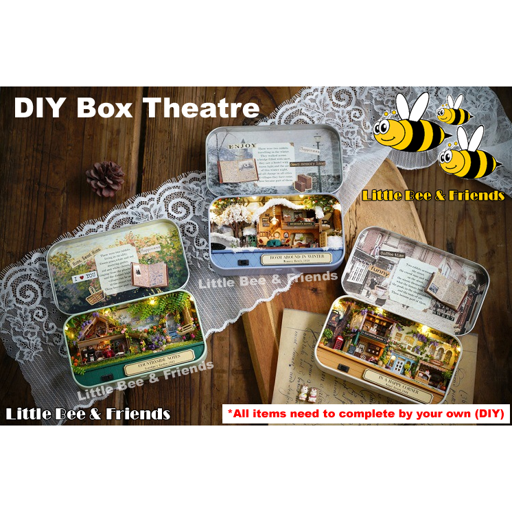 DIY Box Theatre / DIY Birthday Gift / 智趣屋手工盒子剧场DIY | Shopee Malaysia