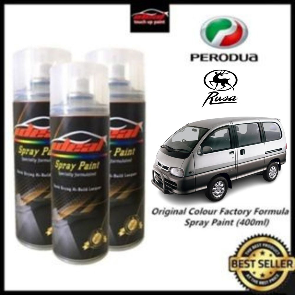 [Perodua Rusa] Ideal Original Colour Touch Up Spray Paint Car Paint Cat ...