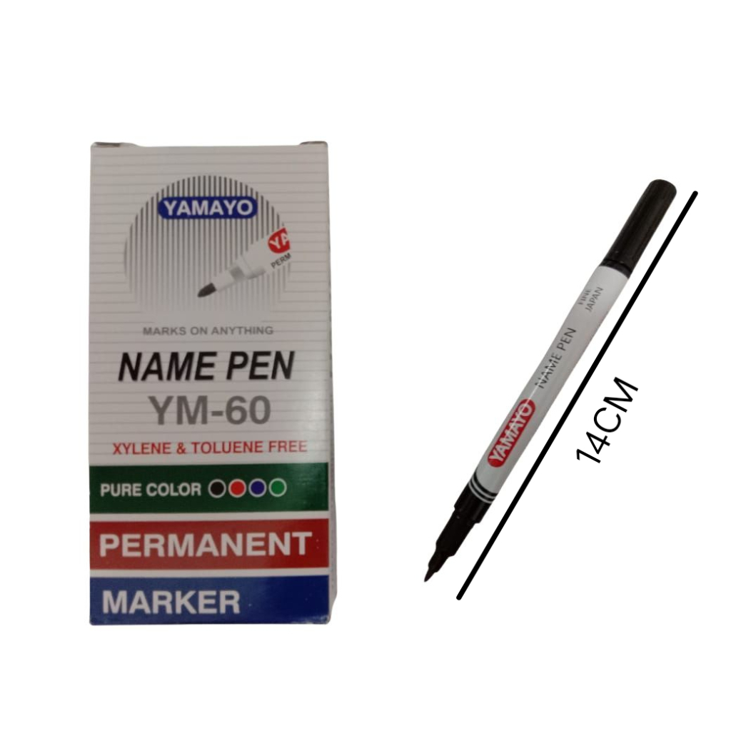 Name Pen Permanent Marker (YAMAYO) YM-60/YM60 | Shopee Malaysia