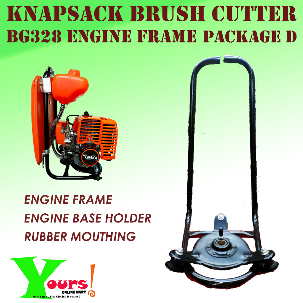 BG328 KNAPSACK ENGINE BRUSH CUTTER ENGINE FRAME PACKAGE D \ PAKEJ D ...