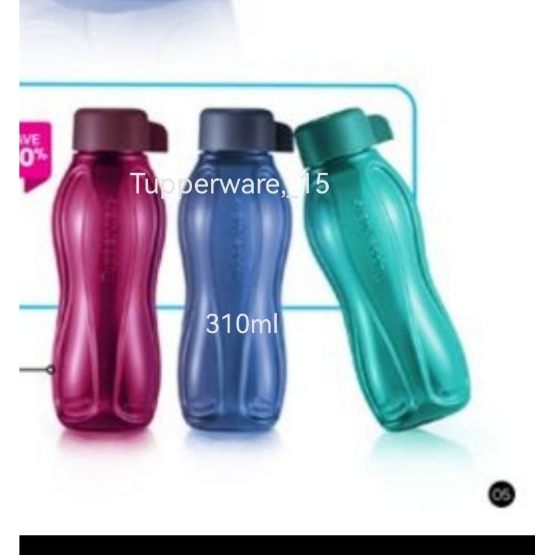 Tupperware Eco Bottle 310 ml (3pcs) | Shopee Malaysia