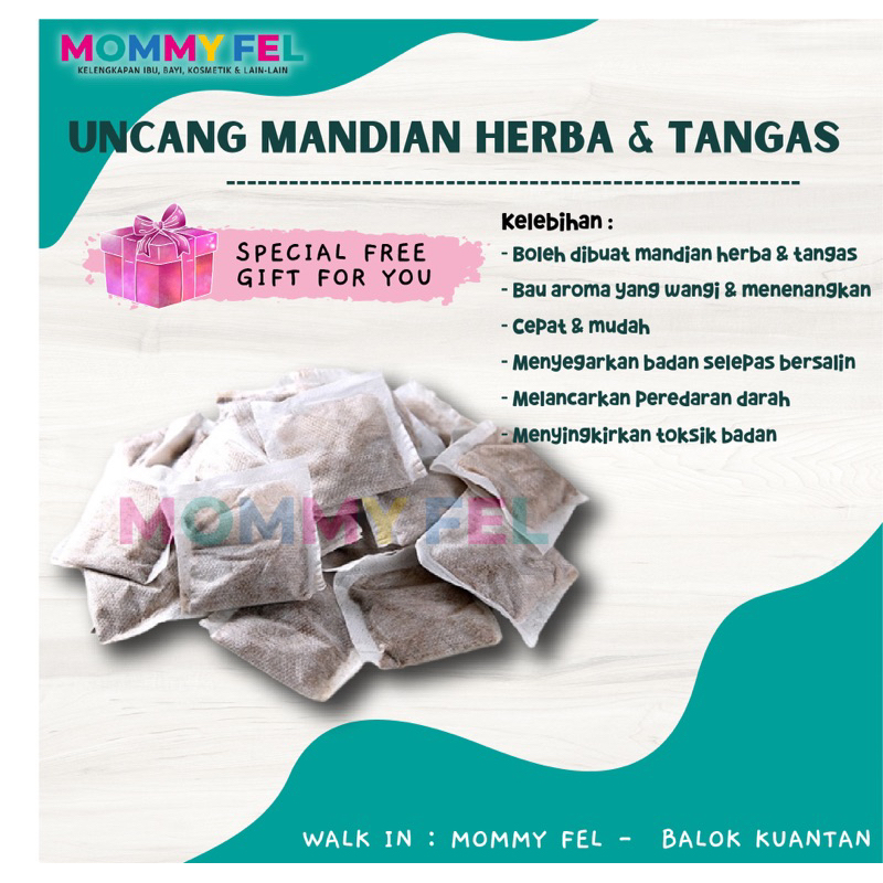 UNCANG MANDIAN HERBA BERSALIN / UNCANG TANGAS / MANDIAN HERBA UNCAMG ...