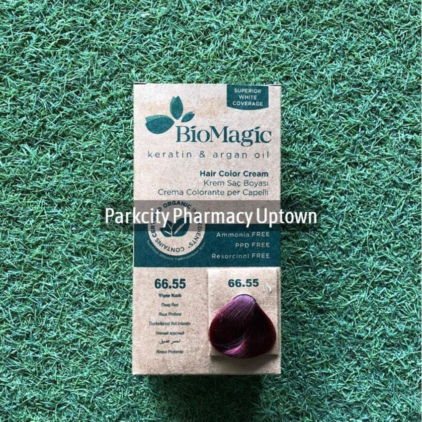 BioMagic Hair Color Hair Dye Range Argan Oil & Keratin Organic ...