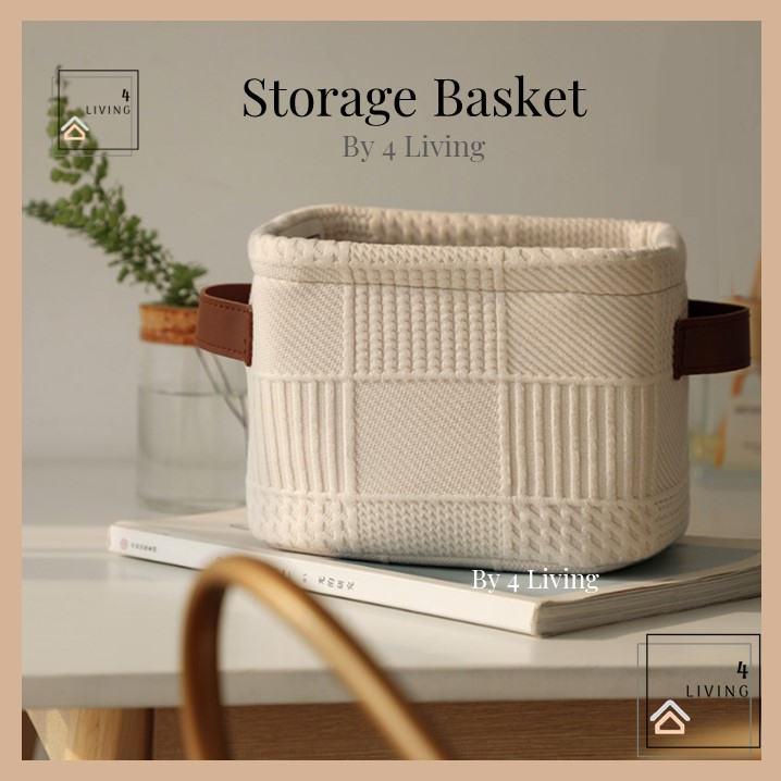 🔥Minimalist🔥 Muji Style Simple Storage Basket Tissue Box Multipurpose ...