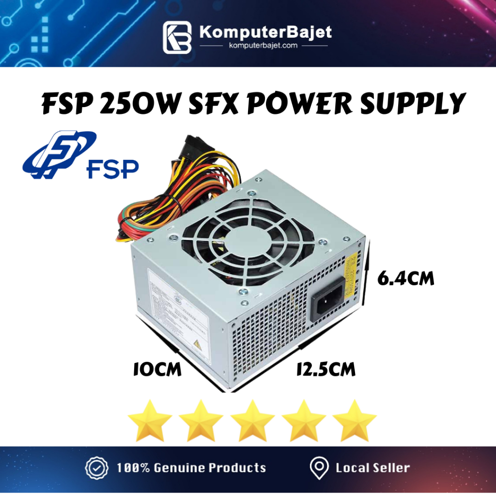 FSP 250W SFX POWER SUPPLY PSU MINI PC ITX FSP250-55SFX | Shopee Malaysia