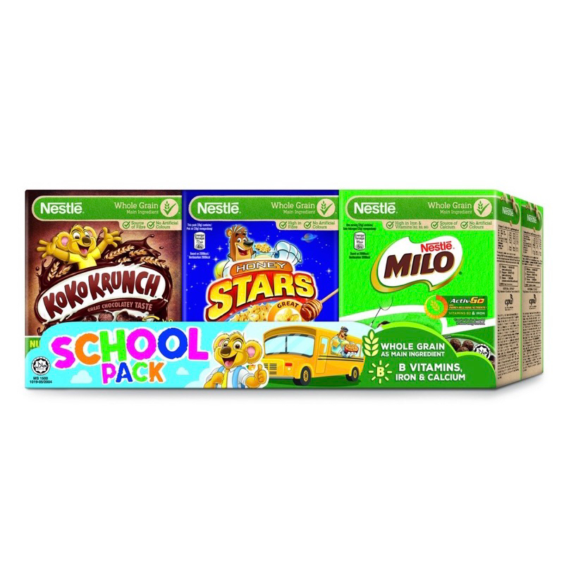 NESTLE School Pack Cereal (26g x 6 Boxes) | Shopee Malaysia