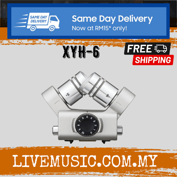 ZOOM XYH-6 XY Stereo Microphone Capsule ( XYH6 / XYH 6 ) | Shopee Malaysia