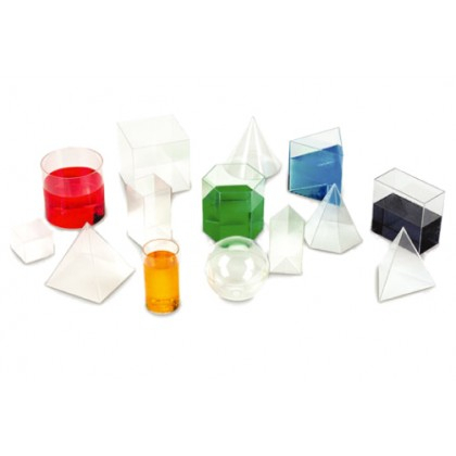 8 Shapes 3D OH Geo Solid Set (10 Cm) Mathematics Teaching & Learning ...