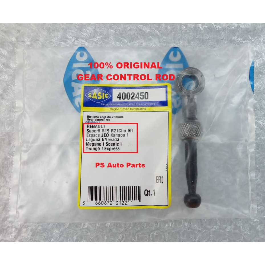 Renault Kangoo / Clio / Scenic Gear Control Rod Original Sasic Gear ...