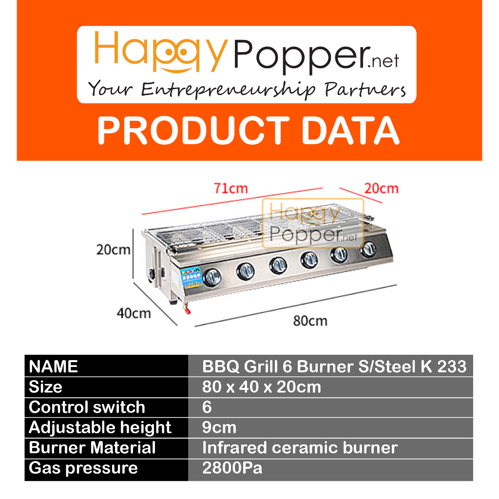 Commercial Stainless Steel BBQ Barbecue Roaster Non Stick Roast Satay ...