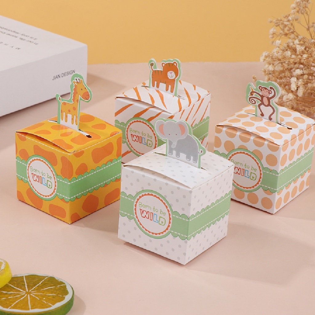 Cute Animal Candy Box | Safari Jungle Zoo Theme Gift Chocolate Sweets ...
