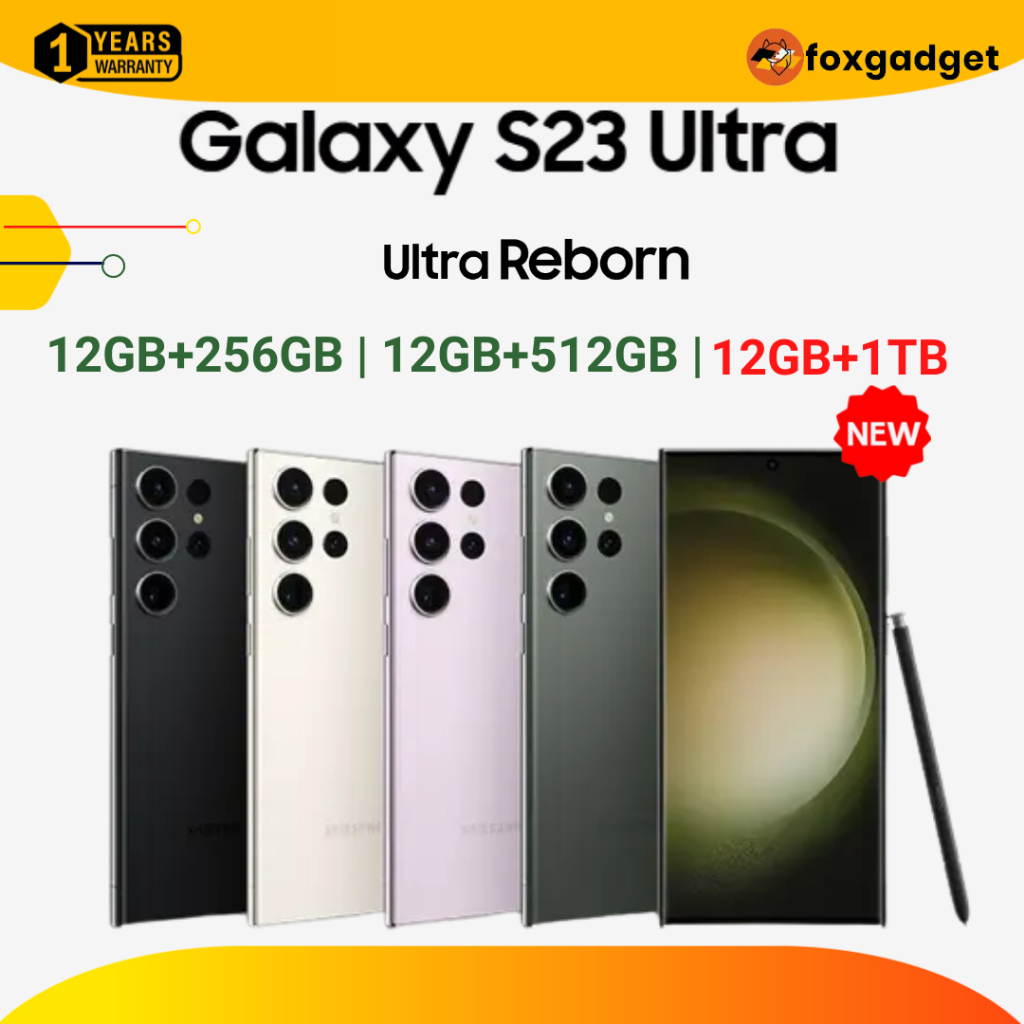 Samsung Galaxy S23 ULTRA 5G [12GB+256GB/512GB/1TB ] | Qualcomm ...