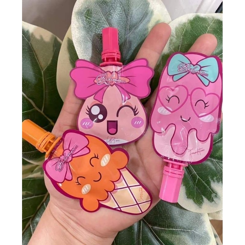 BIHAN GIRLY MAKEUP | FOUNDATION MALAS | LIPTINT BIHAN | CORRECTOR OREN ...