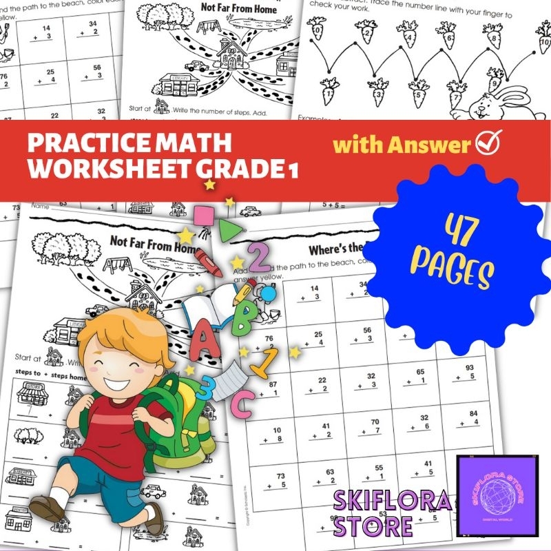 [SS202] Practice Math Grade 1 Latihan Matematik Darjah 1 Printable ...