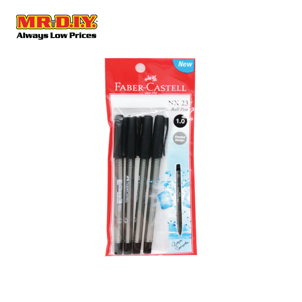 FABER CASTELL NX 23 4s 642502 1.0 Black | Shopee Malaysia