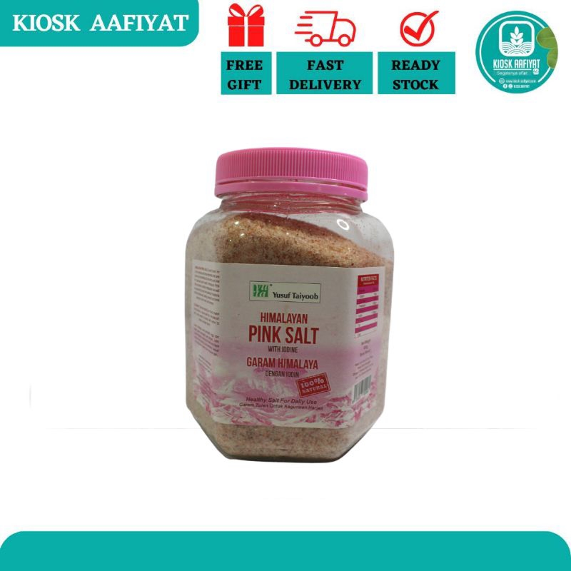 GARAM GUNUNG HIMALAYA DENGAN IODIN * HIMALAYAN PINK SALT WITH IODINE ...