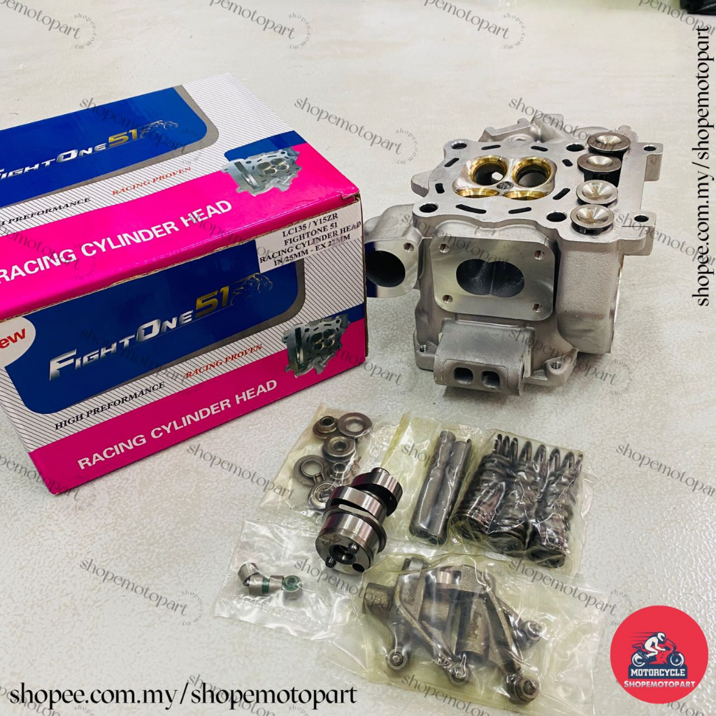 FIGHTONE 51 RACING HEAD LC135 135LC LC 135 Y15ZR Y15Z Y15 22MM 25MM 22/ ...